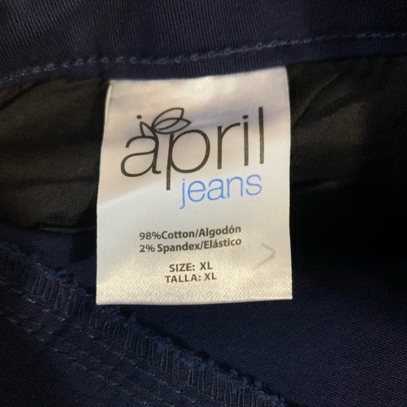 Piphany | Jeans | Nwt April Jeans Savvi Piphany Navy Jeans Xl | Poshmark